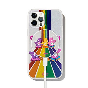 Sonix x Care Bears Case for iPhone 12 Pro Max Featuring Built in Self-Aligning Compatibility with MagSafe Charging [10ft Drop Tested] Protective Good Vibes Rainbow Case for Apple iPhone 12 Pro Max