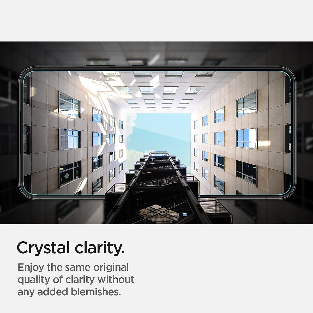 Spigen Tempered Glass Screen Protector [Glas.tR EZ Fit] designed for Galaxy S22 [Case Friendly] - 2 Pack