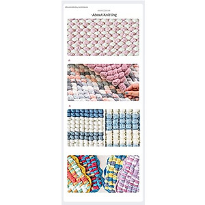 3 Pack Pomp-A-Doodle Yarn, Used for Car seat Cushion, Baby Blanket and Other DIY Knitting Yarn Craft Projects (Bean Paste)