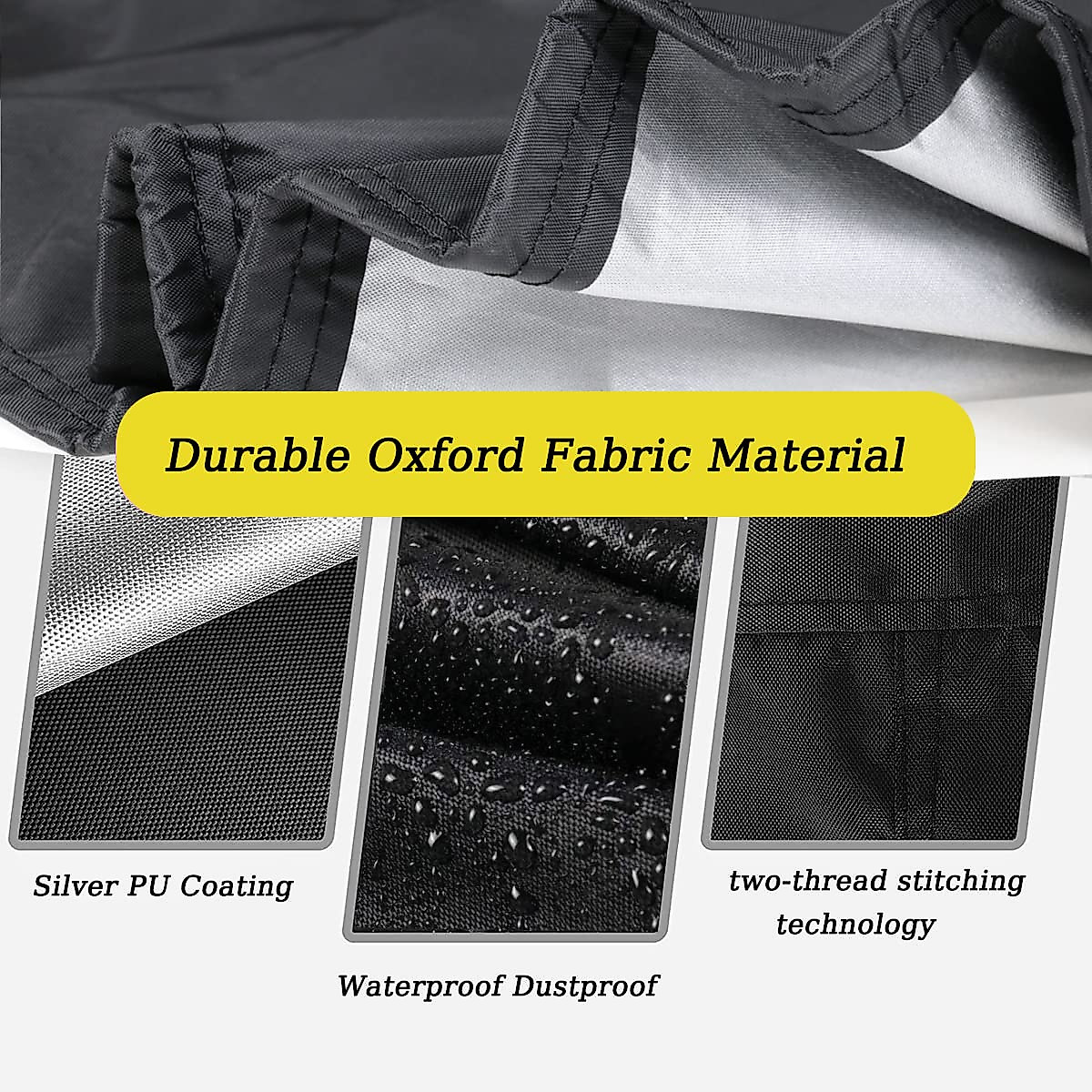 POMER Large Treadmill Cover, 78in Dustproof and Waterproof Non-Folding Running Machine Protective Cover for Home Running Equipment Use