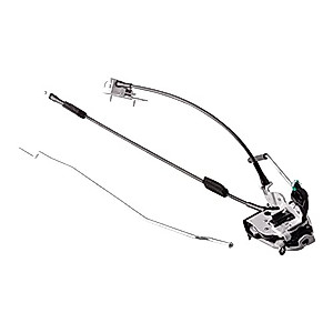 Unikpas Door latch assembly w/cable Rod compatible for Ford E150 E250 E350 RH Side Hinged door replace latch