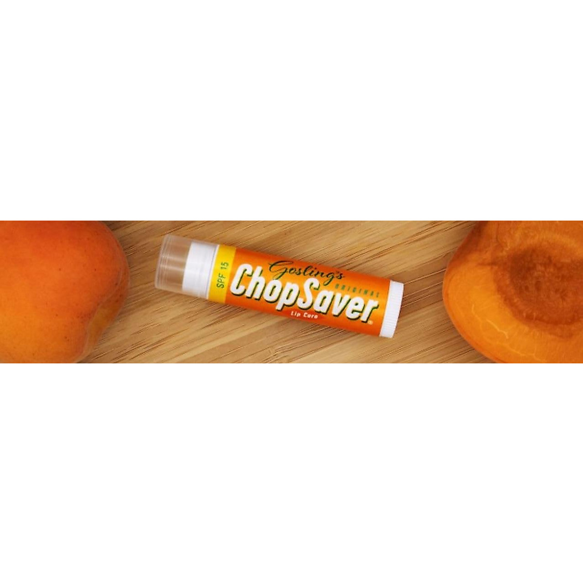 Goslings Original ChopSaver SPF 15 Lip Care, All Natural Lip Balm with SPF, Chapstick for Musicians and More, Effective Relief for Dry, Cracked Lips and Skin, Made in USA, 0.15 Oz (Pack of 6)