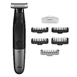 Braun Series XT5 – Beard Trimmer, Shaver and Electric Razor for Men, Body Grooming Kit for Manscaping, Durable One Blade, One Tool for Stubble, Hair, Groin, Underarms, XT5100