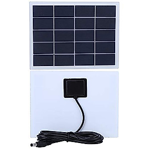 Silicon Solar Panel, DC Output Charger Solar Panel Charger, 3W 5V Solar Battery for DIY Outdoor Garden Light