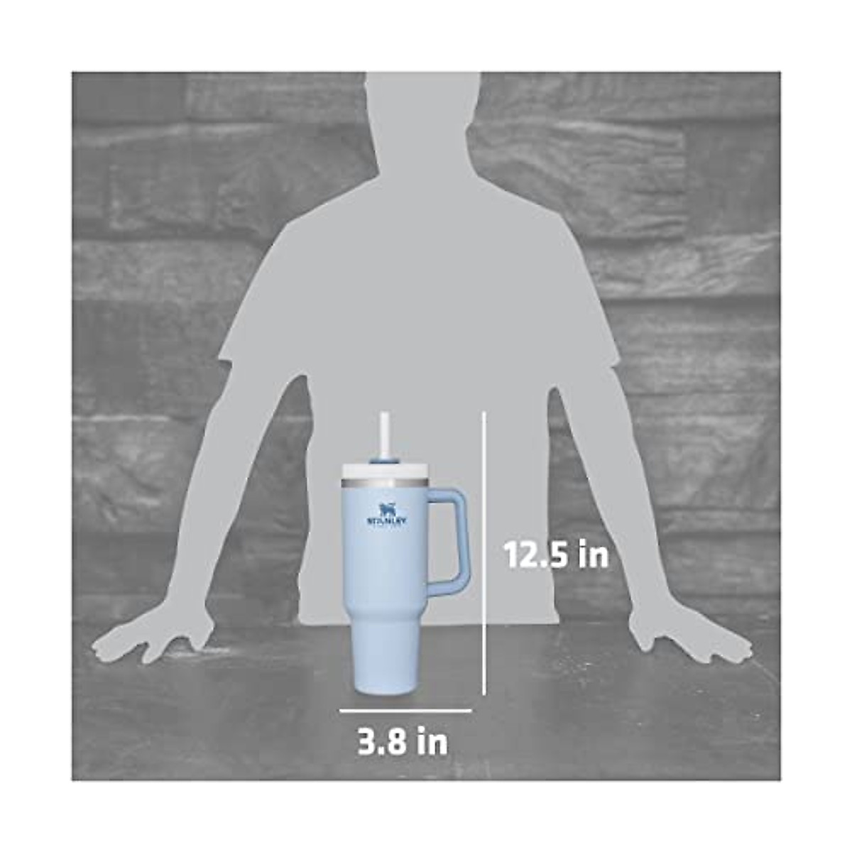 Stanley The Big Grip Travel Quencher Chambray, 1 EA