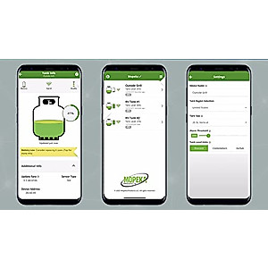 Mopeka Pro Check Bundle - 1 Pro Check Sensor and 1 Wifi Bridge/Gateway - Wireless Propane Gauge for your RV, BBQ Grill, and Patio Heater LPG Tanks - Monitor Propane Levels with the Free Tank Check App
