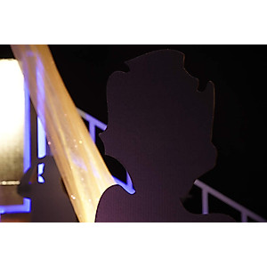 Dressed to The Nines Cardboard Cutout Silhouettes, Set of 4