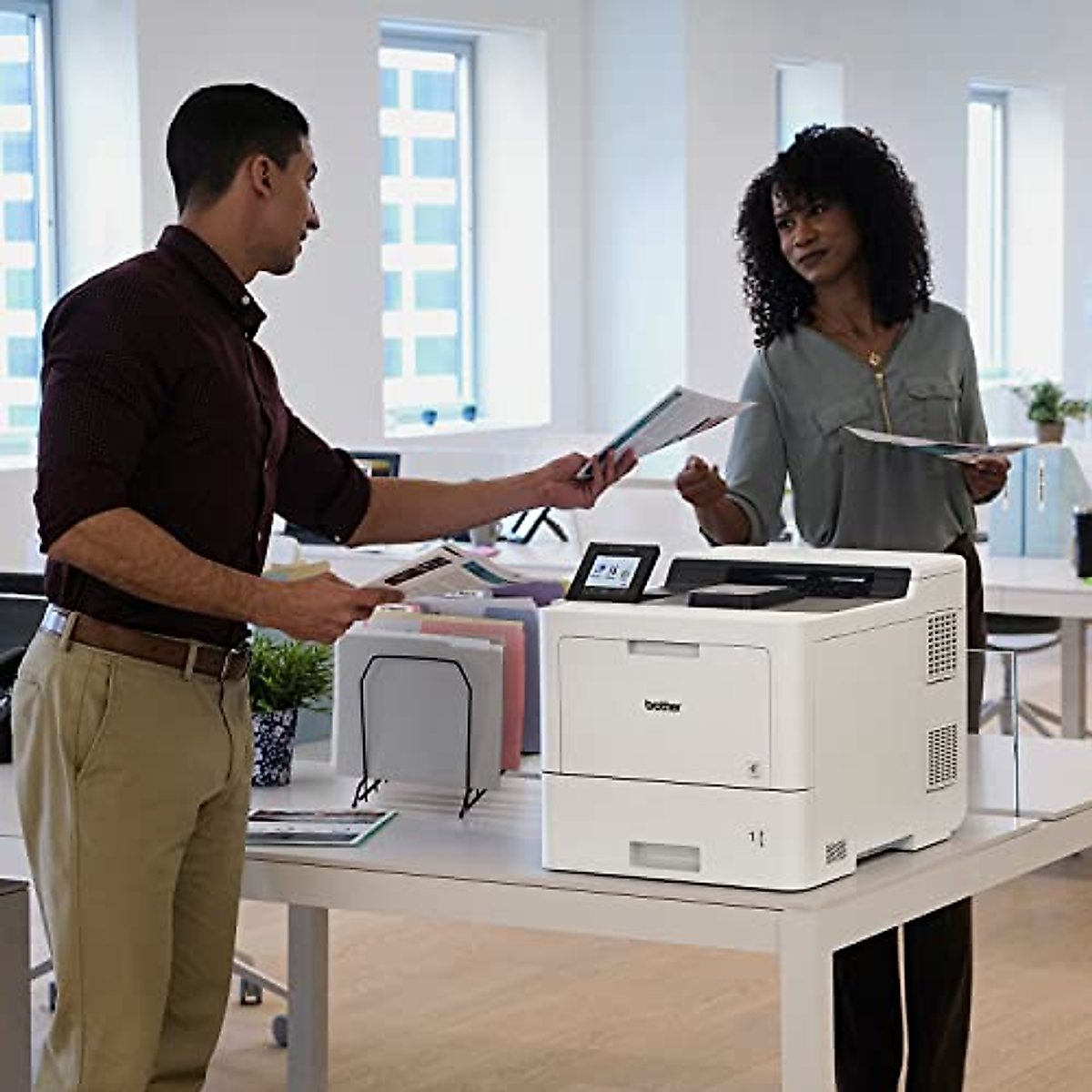 Brother HL‐L9410CDN Enterprise Color Laser Printer with Fast Printing, Large Paper Capacity, and Advanced Security Features