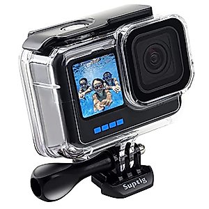Suptig Waterproof Case Protective Housing Underwater Dive Housing for GoPro Hero 11 Black Hero 10 Black Hero 9 Black Waterproof 164Ft