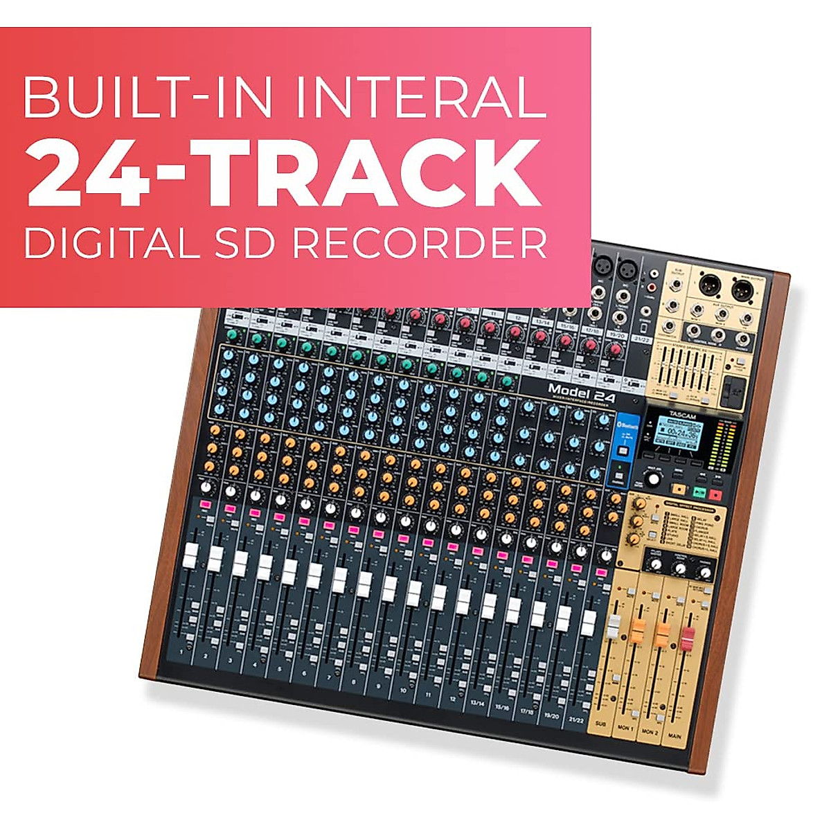 Tascam Model 24 Multi-Track Live Recording Console
