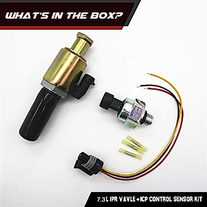 GaofeiLTF 7.3 IPR & ICP Fuel Injection Pressure Regulator Valve & Sensor for 1997-2003 Ford 7.3L Powerstroke Diesel Excursion Super Duty F250 F350 F450 E350 E450