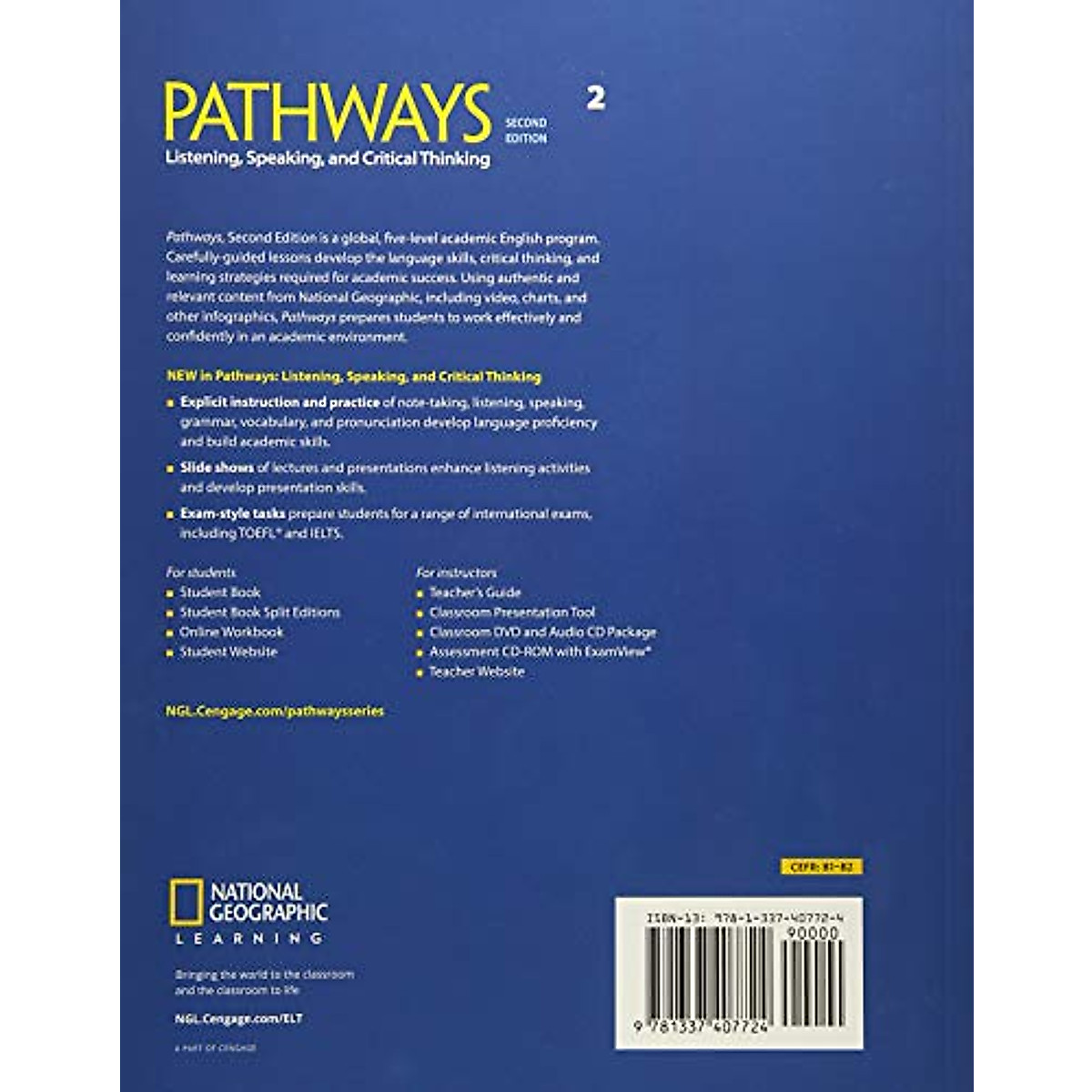 Pathways: Listening, Speaking, and Critical Thinking 2