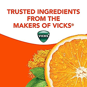 Vicks Super C Energize and Replenish* Daytime Daily Supplement with Vitamin C, B Vitamins Plus a Blend of Herbal Extracts, Coated to be Easy to Swallow, from The Makers of Vicks, 28ct