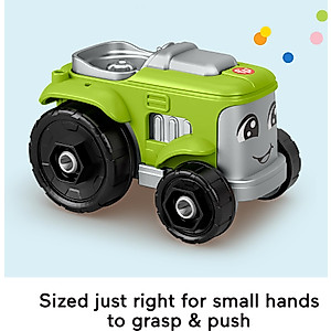 Little People Fisher-Price Toddler Toy Tractor and Farmer Character Figure for Preschool Play Ages 1+ Years