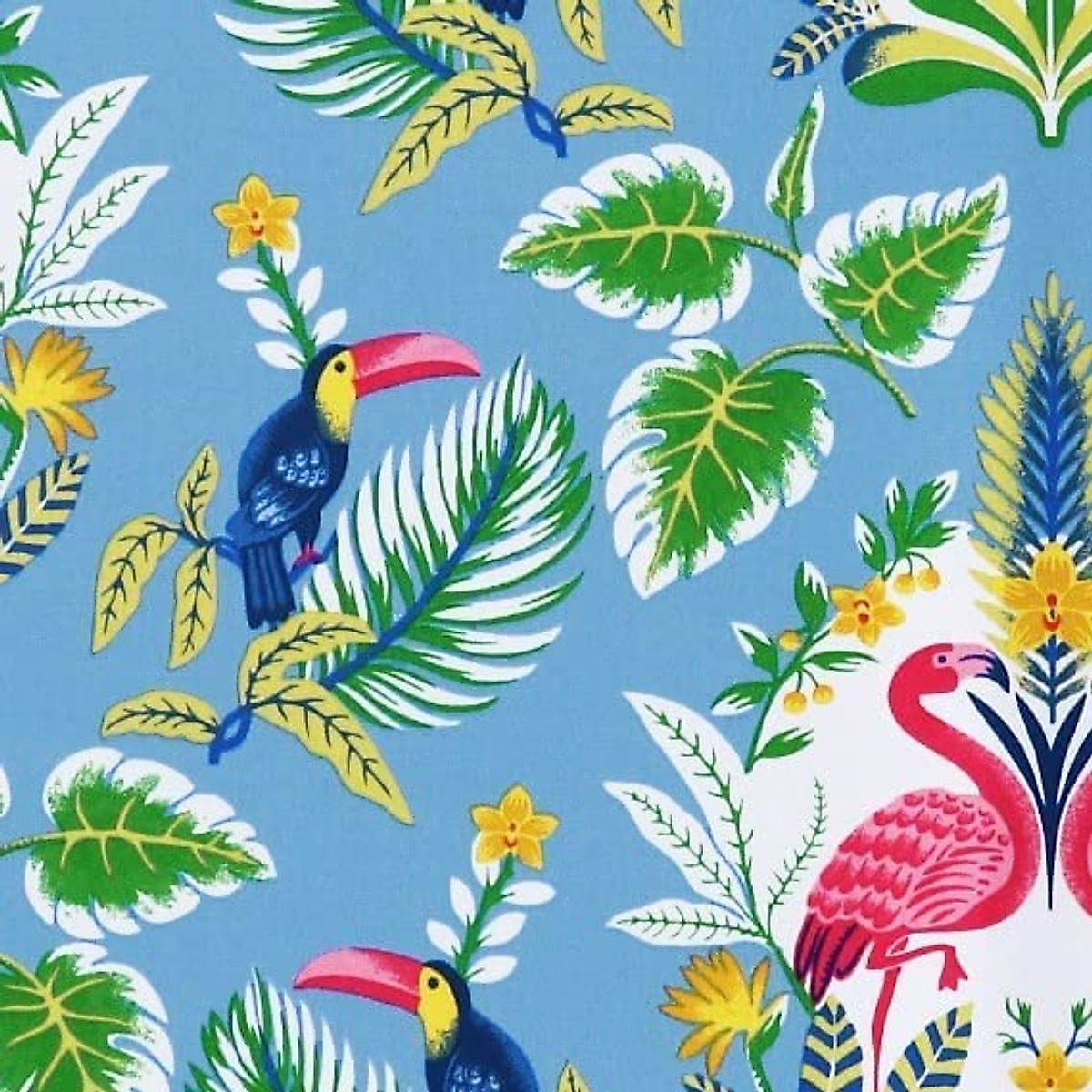 RSH DECOR: Tufted Adirondack/Rocking Chair Cushion | 42.5” x 21” | All-Weather Spun Fabric | Water and Fade-Resistant | Outdoor Cushion for Patio Furniture | Flamingo Flirt