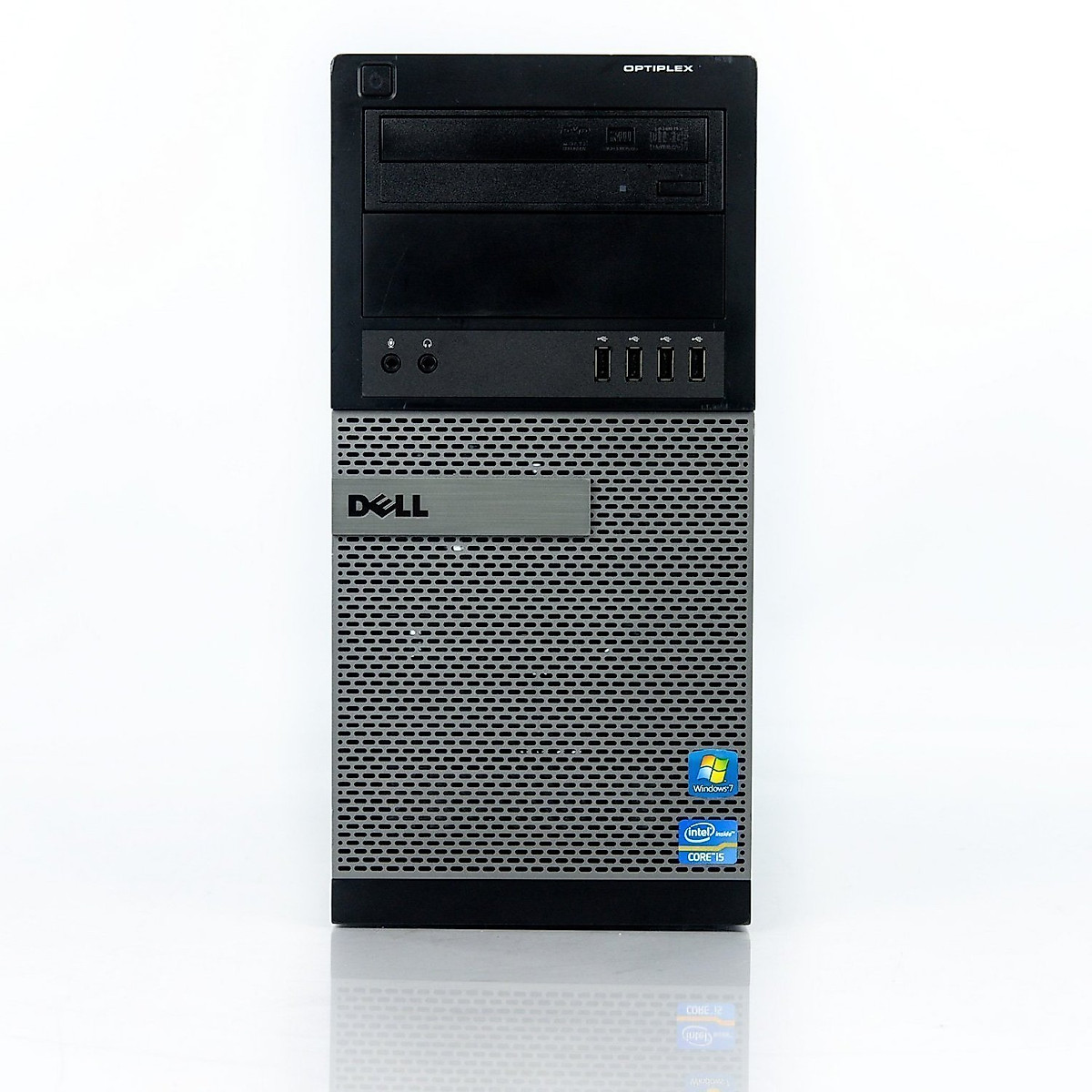Dell Optiplex 9010 Tower Premium Business Desktop Computer (Intel Quad-Core i5-3470 up to 3.6GHz, 8GB DDR3 Memory, 2TB HDD + 120GB SSD, DVD, WiFi, Windows 10 Professional) (Renewed)
