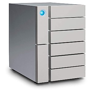 Seagate LaCie 24TB 6big 6-Bay Thunderbolt 3 RAID Array (6 x 4TB) (Renewed)
