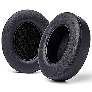 Wicked Cushions Ear Pads for Beats Studio 3 - Also fits Beats Studio 2 (Models B0501 / B0500) | Industrial Grade Adhesive & Ear Conforming Comfortable Memory Foam | Black