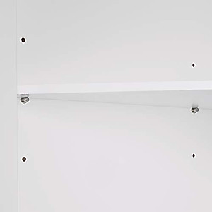 RiverRidge Ellsworth Collection Tall Corner Cabinet, White