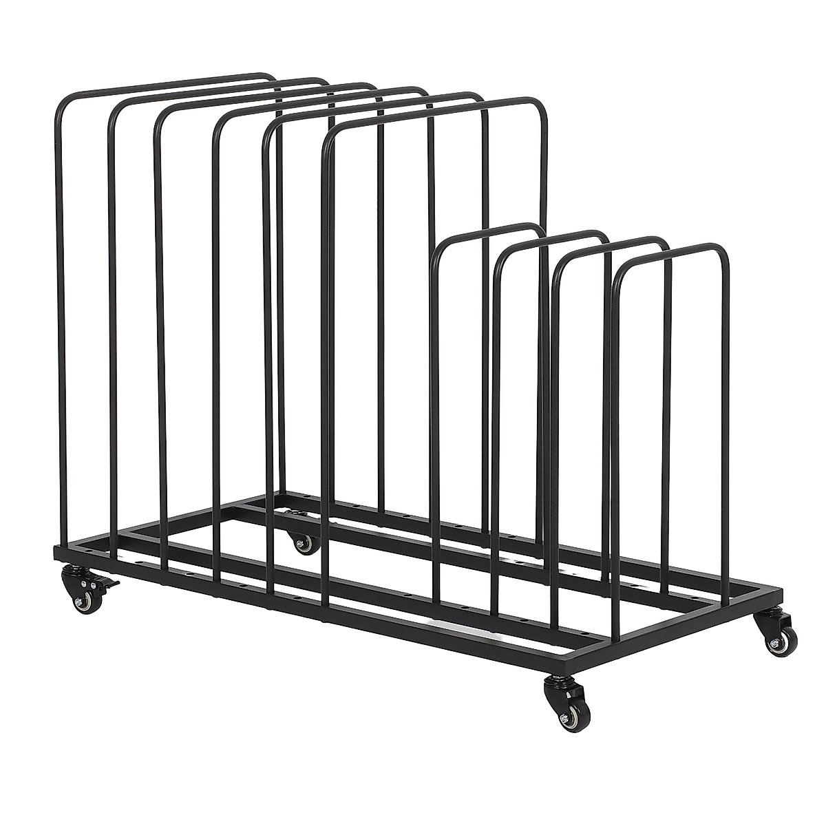 tonchean Art Storage Rack with Wheels, Rolling Canvas Rack Art Storage, Metal Canvas Organizer Painting Storage Rack Canvas Storage Rack Drying Rack for Canvas Boards, Panel, Frame, Drawing Board