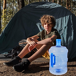 Sosoport 2 Gallon Water Jug Water Jug 10L Reusable Water Bottle Camping Water Container Jug Water Storage Carrier Portable Water Bucket Drink Beverage Dispenser for Outdoor Hiking Picnic