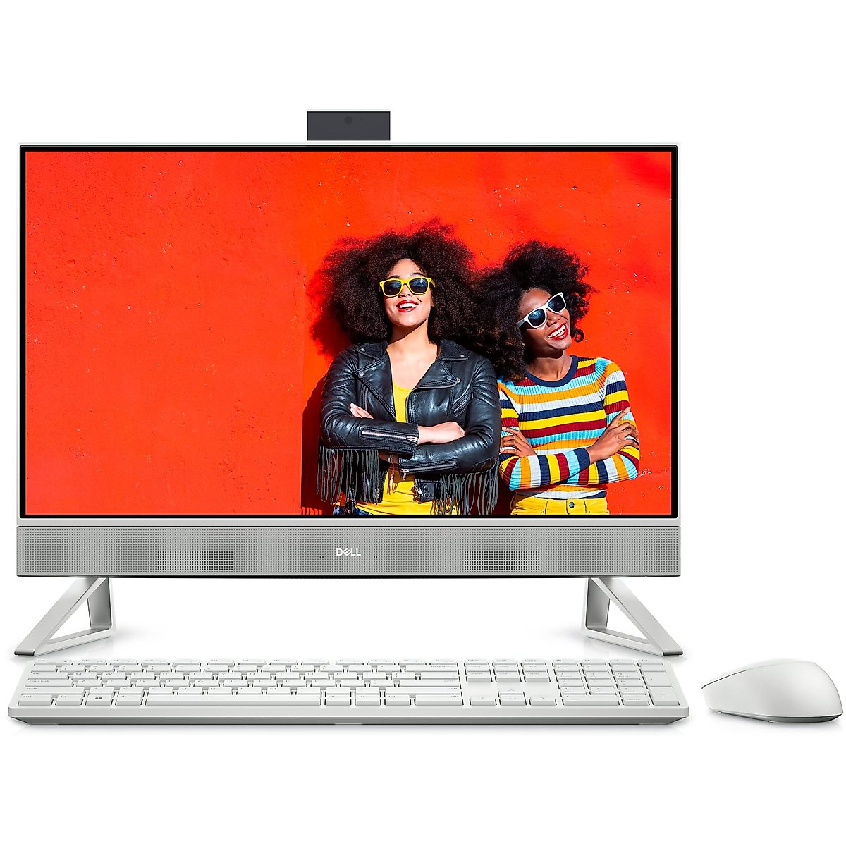 Dell 2023 Newest Inspiron 5410 24" FHD(1920x1080) Touchscreen All-in-One Desktop | 12th Gen Intel 10-Core i5-1235U Processor | WiFi 6E | Bluetooth | USB-C | 32GB DDR4 1TB SSD+1TB HDD | Win11 Pro