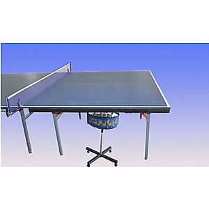 CHAOFAN Professional Movable Multi-Ball Storage Stand with Mesh Case, Height Adjustable Pingpong Ball Collector Equipment for Training,Stable Carry Mesh Basin for Golf Ball,Tennis Ball,Badminton etc