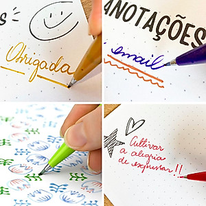 Pentel Brush Sign Pen Blue/Black