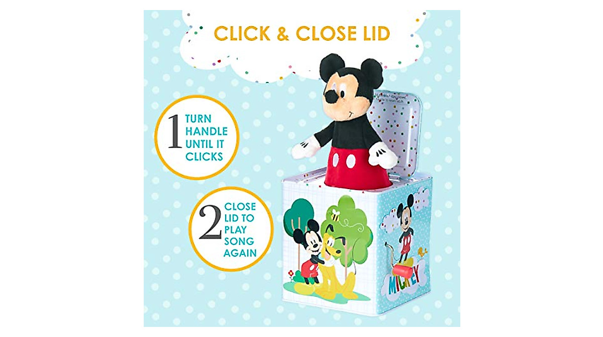 KIDS PREFERRED Disney Baby Mickey Mouse Jack in The Box