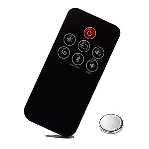Remote Control for Klipsch R10B R20B R-10B R-20B ICON SB1 SB3 CS30 1015073 1061310 Replacement for Klipsch Reference Sound Bars Remote Control