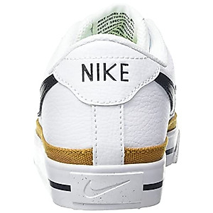 Nike Womens Court Legacy (White Black Desert Ochre, us_Footwear_Size_System, Adult, Women, Numeric, Medium, Numeric_9)