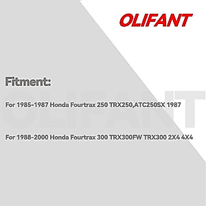 Rear Brake Shoe For Honda Fourtrax 300 TRX300 TRX300FW 2x4 4x4 1988-2000/Honda Fourtrax 250 TRX250 1985-1987
