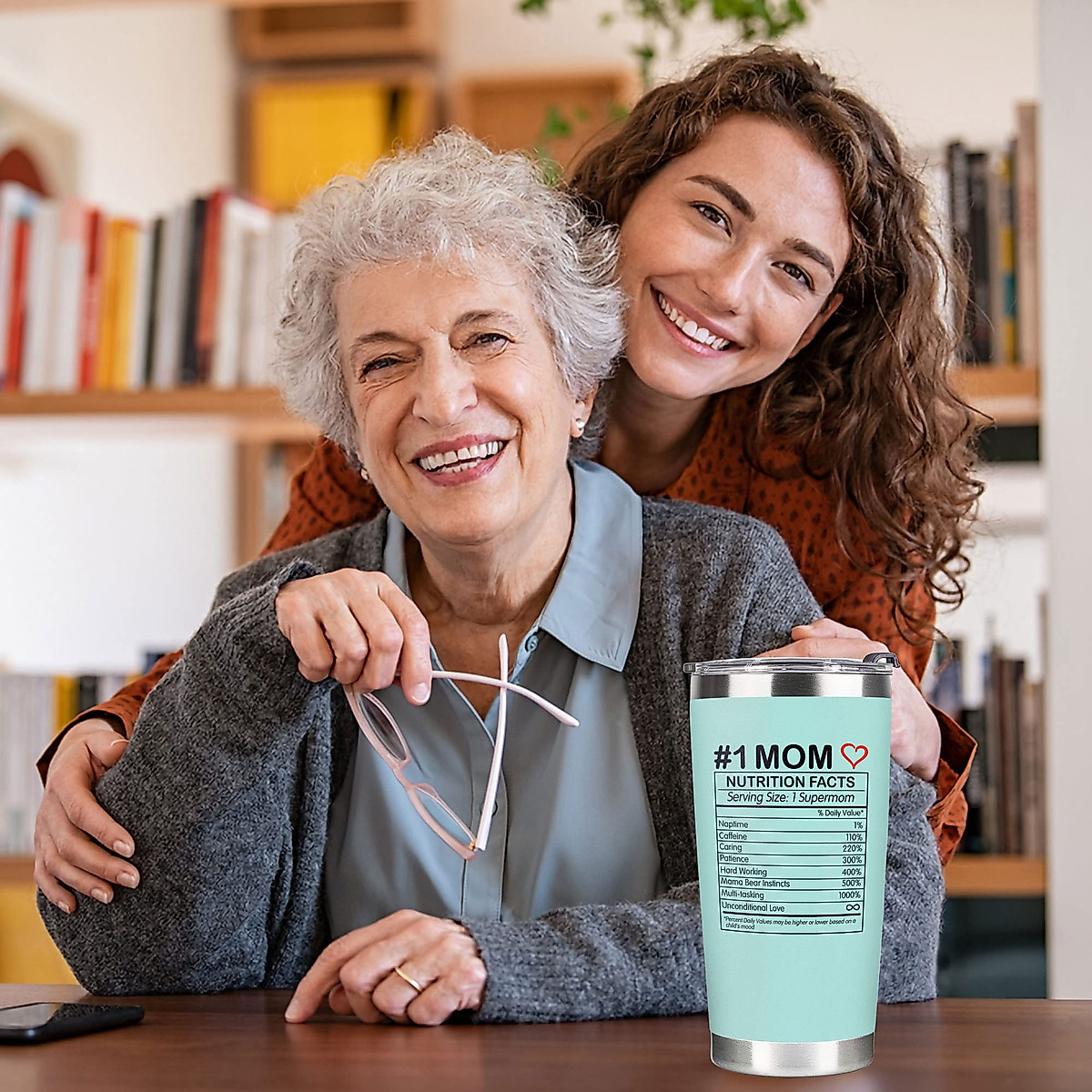 Gifts for Mom from Daughter, Son - Mom Christmas Gifts, Christmas Gifts for Mom Wife - Mom Birthday Gifts, Birthday Gifts for Mom Wife - Mama Mother Gifts, New Mom Gifts for Women, Mom Tumbler 20Oz