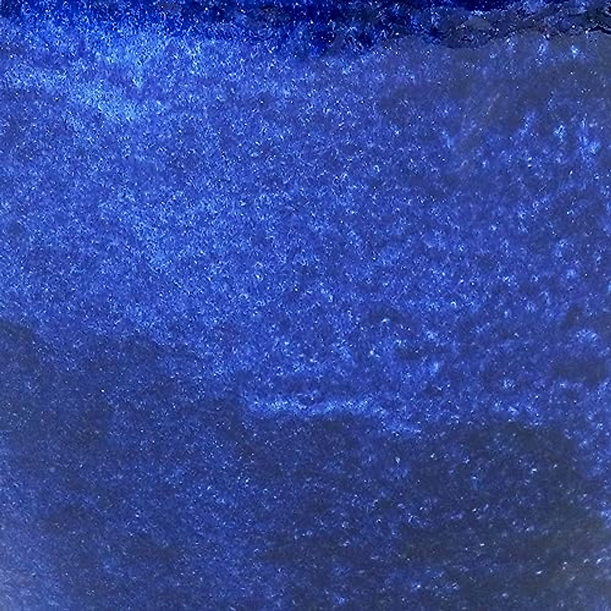 Sunnydaze Large Ceramic Planter - Indoor or Outdoor Plant Pot with Drainage Holes - Imperial Blue Glaze Finish - 13" - Resort