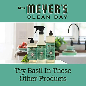 MRS. MEYER'S CLEAN DAY Multi-Surface Cleaner Concentrate, Use to Clean Floors, Tile, Counters, Basil, 32 fl. oz