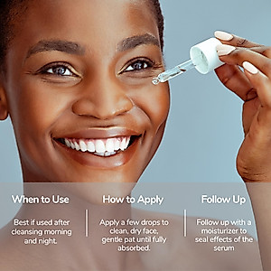 Natural Outcome Hyaluronic Acid Serum for Face | Anti-Aging Facial Serum with Vitamin b5 | Reduces Fine Lines and Wrinkles | Moisturizing and Hydrating Rescue Repair Skin Care Serum | 1 Oz