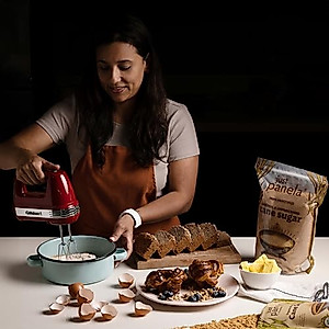 Organic Unrefined Cane Sugar - 1 Pound, Pack of 2 - Sweeten Your Coffee with Natural Cane Sugar - Unprocessed and Handcrafted Cane Sugar with Intact Natural Minerals - Jaggery Powder