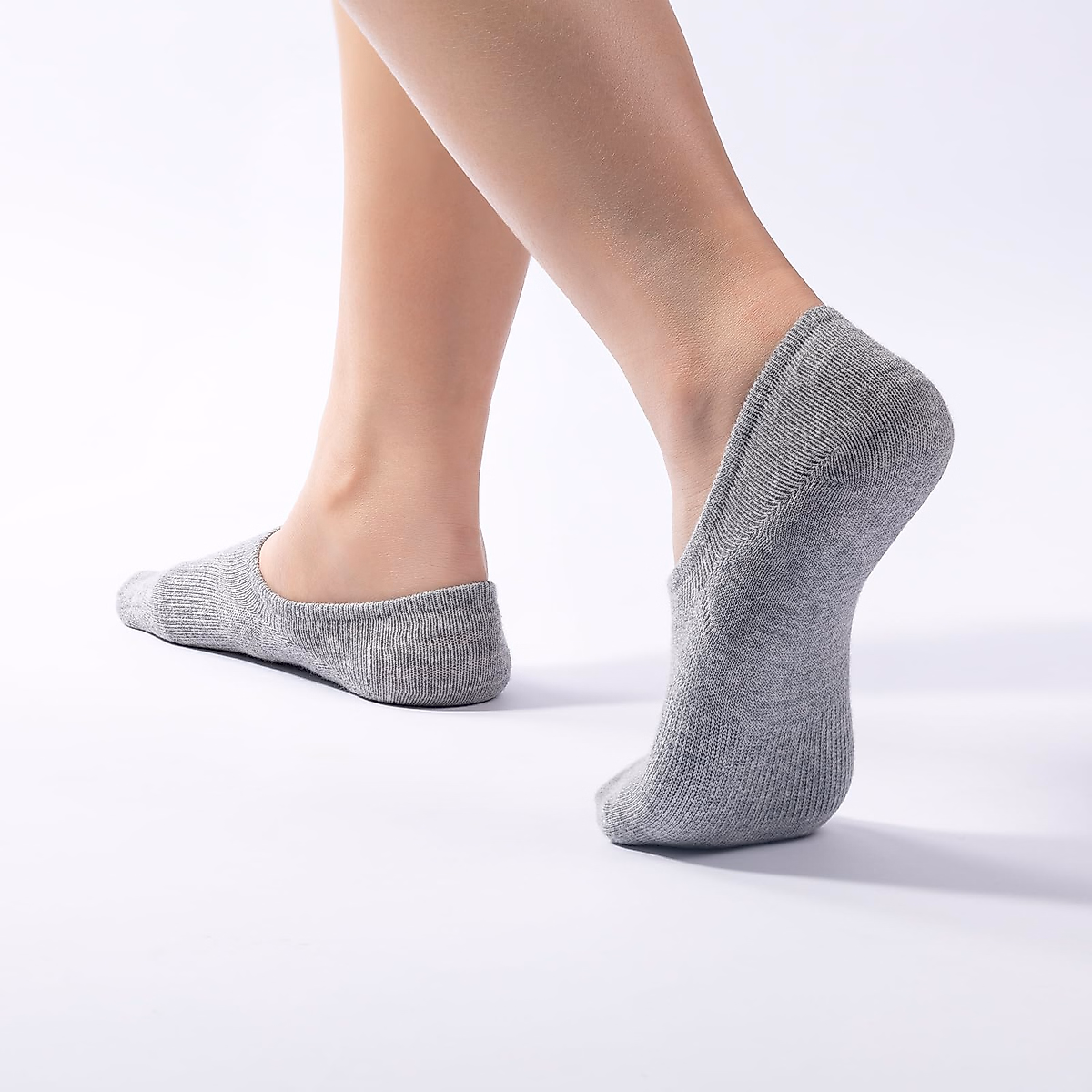 IDEGG No Show Socks Womens and Men Low Cut Ankle Short Anti-slid Athletic Running Novelty Casual Invisible Liner Socks