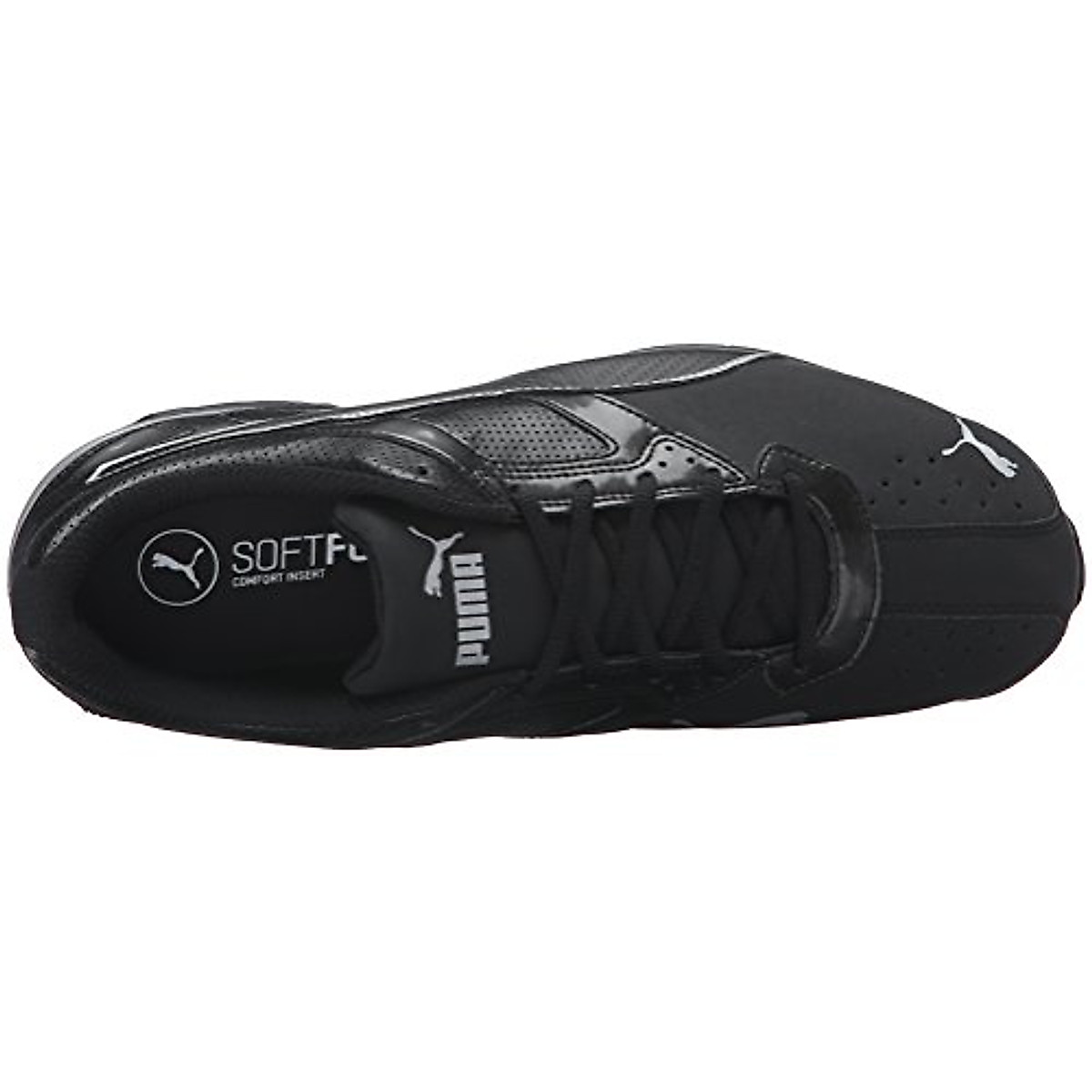 PUMA Men's Tazon 6 FM Puma Black/ Puma Silver Running Shoe - 11 D(M) US