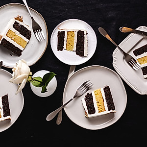 Knork Lite Salad Fork, Stainless Steel, Matte, 4 piece Set