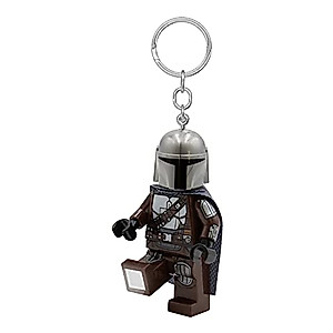 LEGO Star Wars The Mandalorian Keychain Light - The Mandalorian - 3 Inch Tall Figure (KE187H)