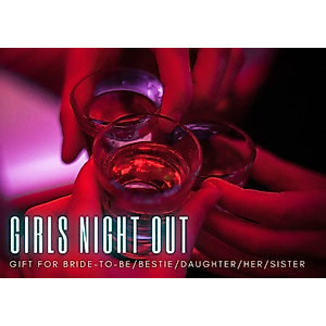 Onebttl Funny Bachelorette Gift for Bride, Birde Tribes Gifts, The Bride One, The Sassy One, Gifts for Bachelorette Party, Hen Night, Bride-to-be, Shot Glass 6 pcs Pack 1.5oz (45ml)