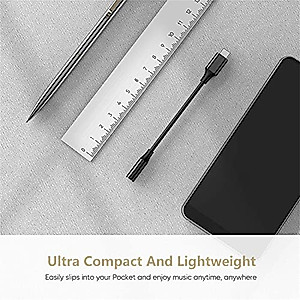 USB to Headphone Jack Adapter（2pack）, USB Headphone Adapter Type C Aux Audio Dongle Adapter Converter for Pixel 4 3 XL,Samsung Galaxy S22 S21 S20 Ultra S20+ Note 20 10 S10 Plus,iPad Pro,Mate 30 Pro
