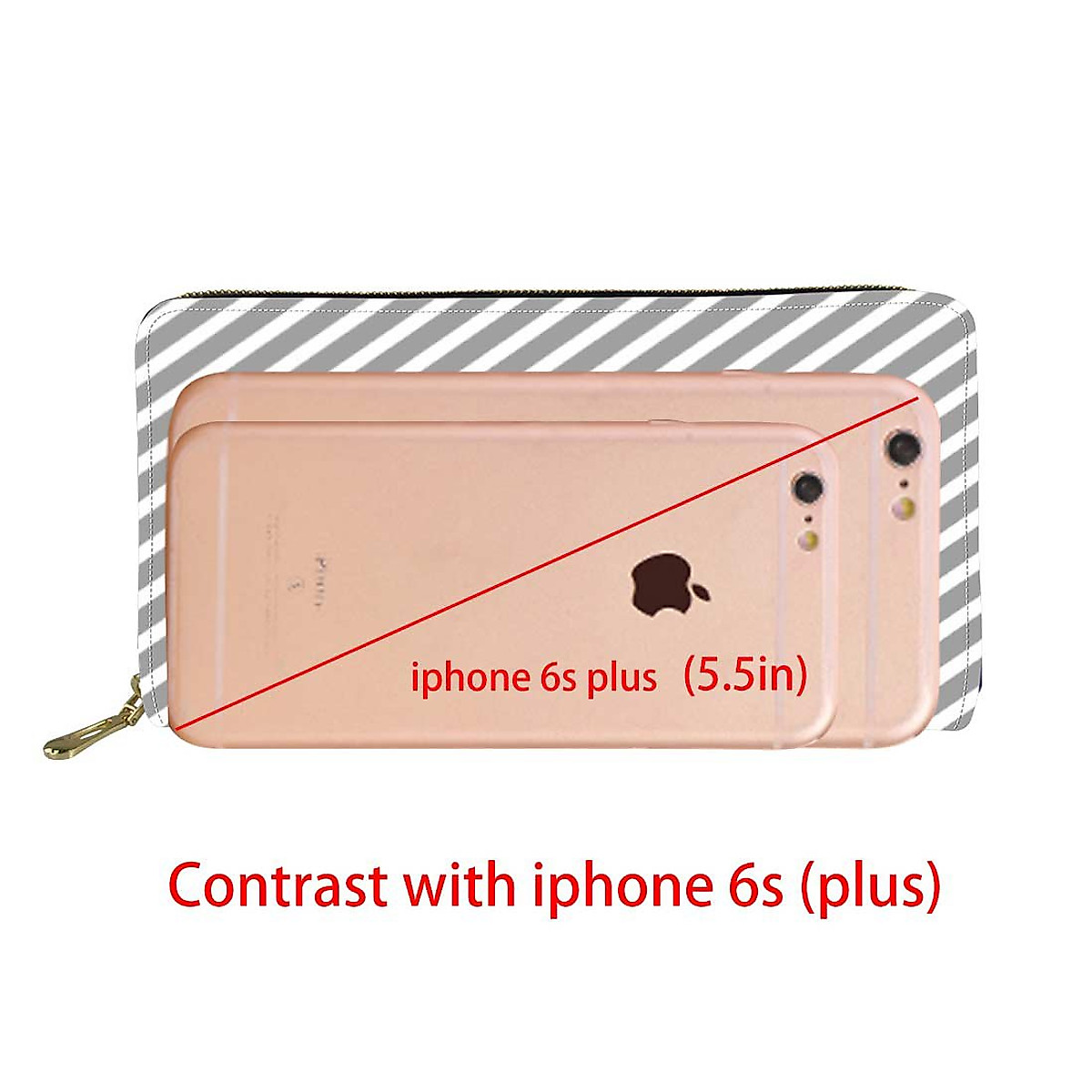 Mumeson Cactus Print Women Leather RFID Slim Wallet Personalized Clutch Purse Organizer