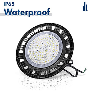 Hyperikon UFO LED High Bay Light 150W (600 Watt Replacement), Shop and Warehouse Area Lighting, DLC, 2 Pack