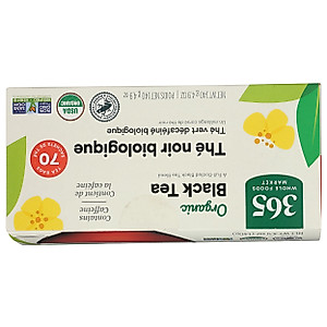 365 by Whole Foods Market, Tea Black Organic, 70 Count