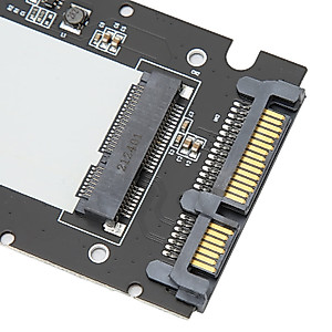 SSD housing, MSATA to III Ultra Slim Hard Drive Adapter Box Plug and Play for for for OS
