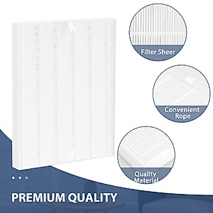 Mchillnet 2 Pack C545 Replacement HEPA Filters Compatible with Winix C545 Air Cleaner Purifier, Ture HEPA Filter S, Part number 1712-0096-00, 4 True HEPA Filters