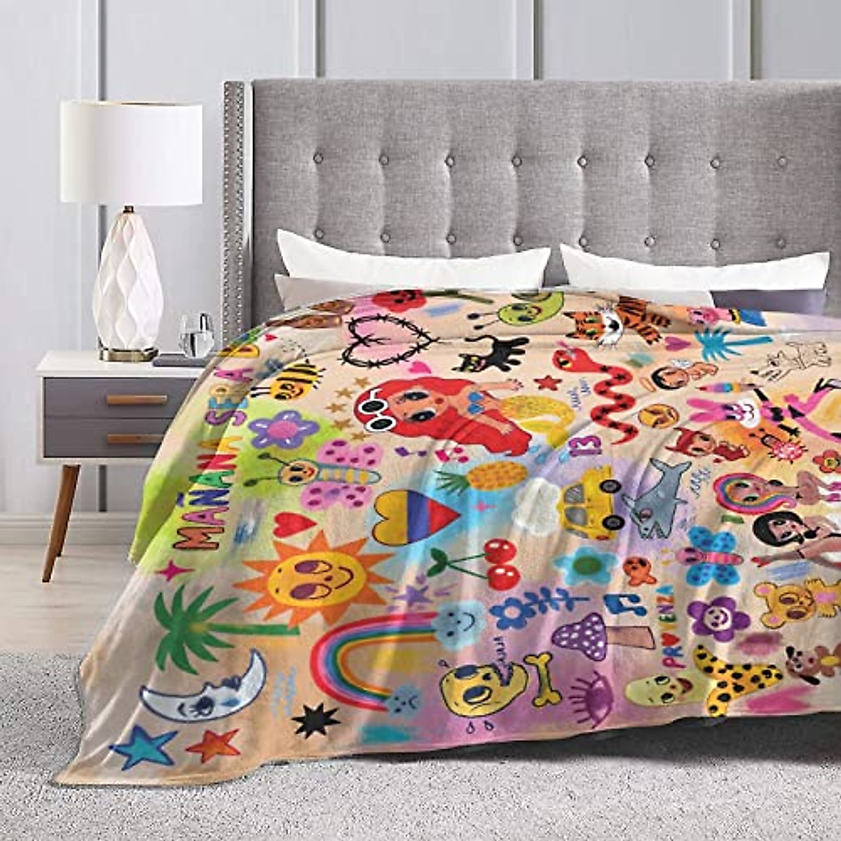Blanket Ultra Soft Fleece Blankets Lightweight Flannel Throw Blankets for Sofa Couch Living Room