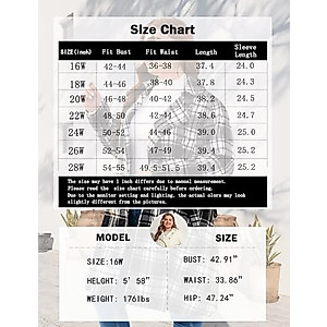 Hanna Nikole Women's Long Double Breasted Trench Coat with Belt Plus Midi Length Black Plaid Overcoat 3X